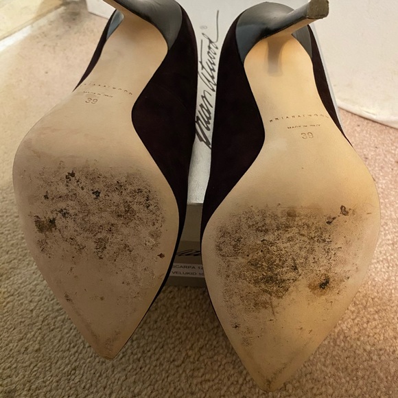 Brian Atwood | Shoes | Brian Atwood Scarpa Dark Wine 2mm Pumps | Poshmark